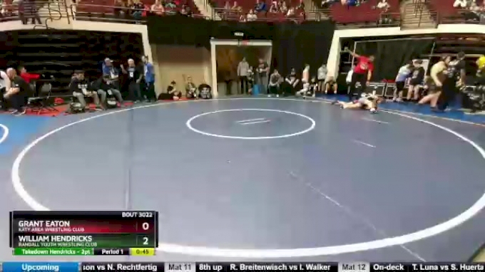 86 lbs 3rd Place Match - Grant Eaton, Katy Area Wrestling Club vs ...