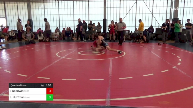 140 lbs Quarterfinal - Isaiah Goodwin, Gilmer Bobcat Wrestling vs Luke ...