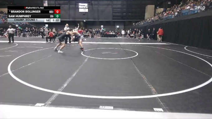 157 lbs Champ. Round 1 - Brandon Bollinger, Missouri Baptist University ...