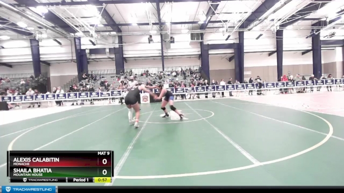145 lbs Cons. Round 3 - Shaila Bhatia, Mountain House vs Alexis ...