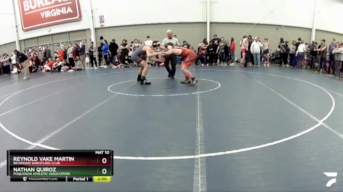 175 lbs Champ. Round 2 - Reynold Vake Martin, Richmond Wrestling Club ...