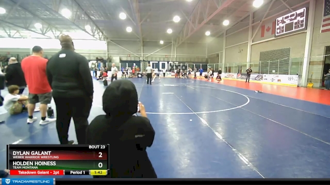 150 lbs Champ. Round 1 - Dylan Galant, WEBER WARRIOR WRESTLING vs ...