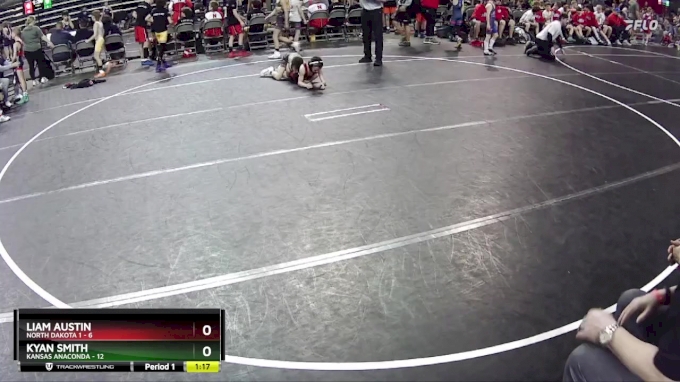 70 lbs Round 3 (6 Team) - Kyan Smith, Kansas Anaconda vs Liam Austin ...