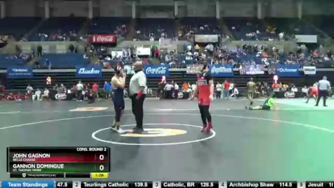 Cons. Round 2 - John Gagnon, Belle Chasse vs Gannon Domingue, St ...