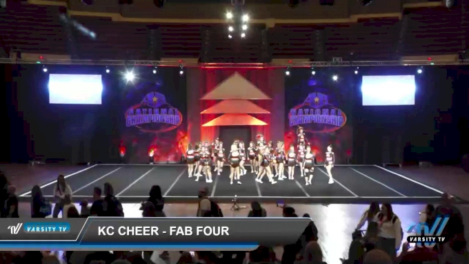 KC Cheer - FAB FOUR [2022 L4 Senior] 2022 America's Best Kansas City ...