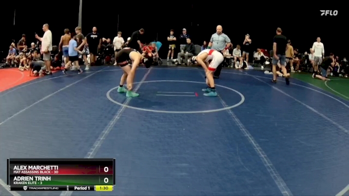 110 lbs Round 3 (8 Team) - Adrien Trinh, Kraken Elite vs Alex Marchetti ...