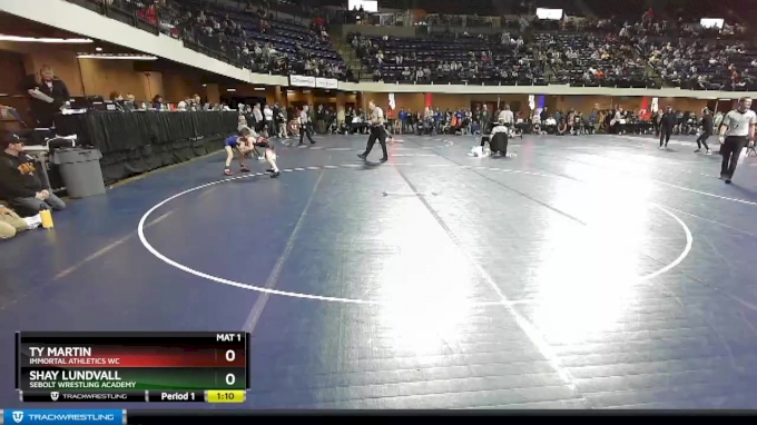 75 lbs 1st Place Match - Ty Martin, Immortal Athletics WC vs Shay ...