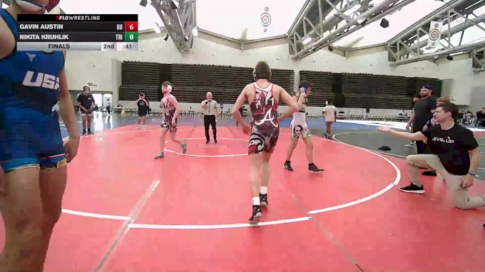 131 lbs Final - Kellan Lukas, Georgia United MS vs Lucas Collins ...