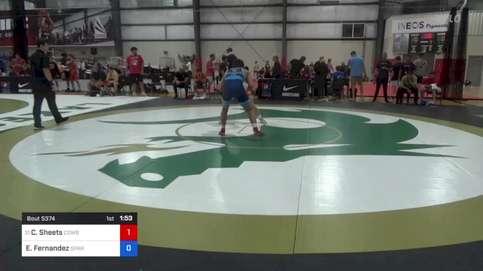 70 kg Round Of 64 - Cutter Sheets, Cowboy RTC vs Ethan Fernandez ...