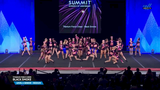Titanium Force Cheer - Black Smoke [2025 L4 Senior - Medium Finals ...