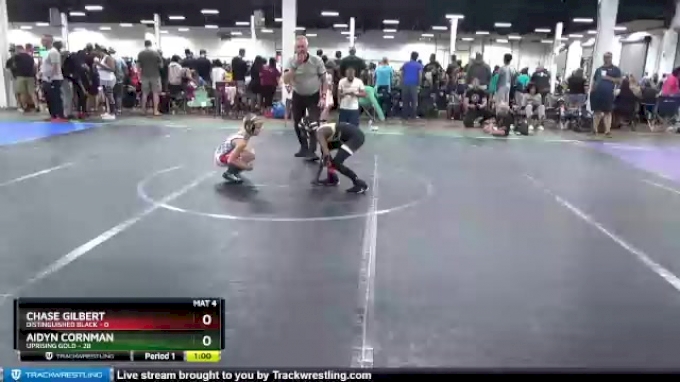 64 lbs Round 1 (10 Team) - Chase Gilbert, Distinguished Black vs Aidyn ...
