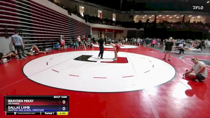 132 lbs Cons. Round 2 - Dallas Lamb, Skiatook High School Wrestling vs ...