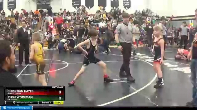 75 lbs 3rd Place Match - Rush Workman, US Strong vs Christian Hayes ...