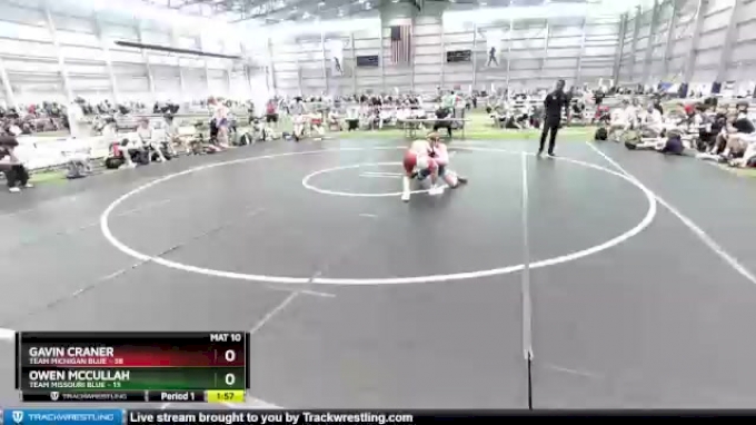 170 lbs Placement Matches (8 Team) - Gavin Craner, Team Michigan Blue ...