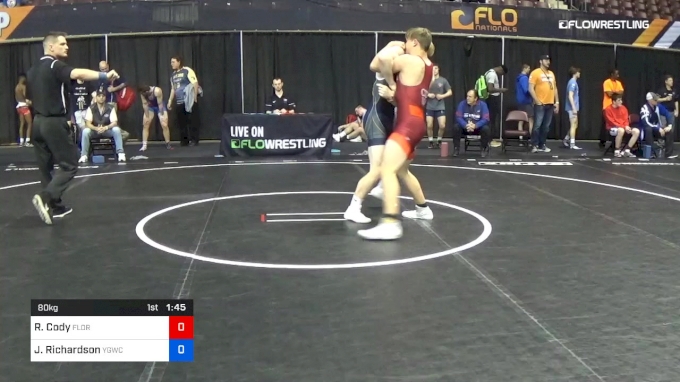 80 kg Consi Of 8 #2 - Ryan Cody, Florida Jets vs Jake Richardson, Young ...