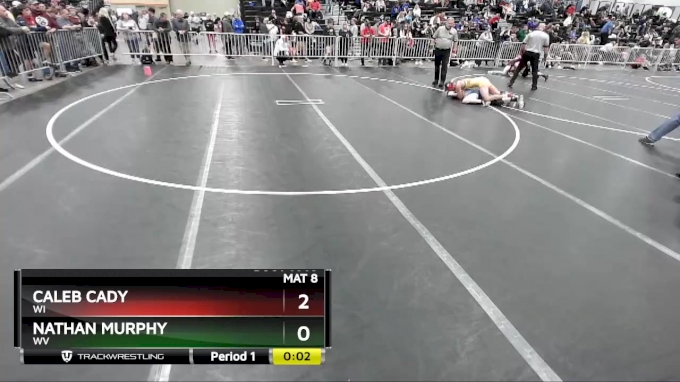 145 lbs Champ. Round 1 - Caleb Cady, WI vs Nathan Murphy, WV