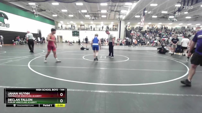 144 lbs Champ. Round 1 - Jahan Huynh, Terminator Wrestling Academy vs Declan Fallon, Purler ...