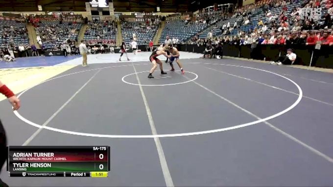 5A-175 lbs Semifinal - Tyler Henson, Lansing vs Adrian Turner, Wichita ...
