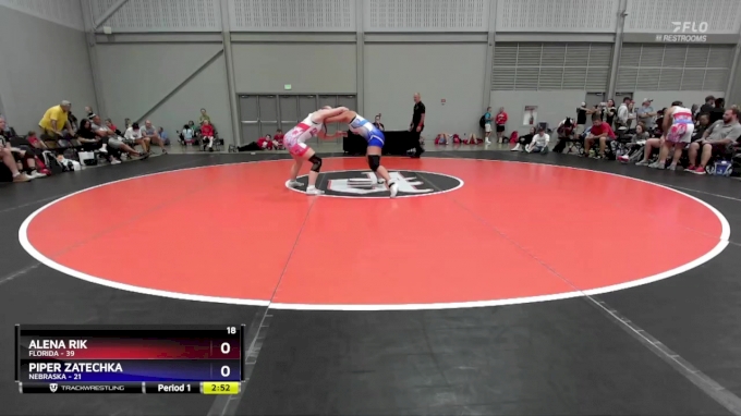 155 lbs Round 1 (8 Team) - Alena Rik, Florida vs Piper Zatechka, Nebraska