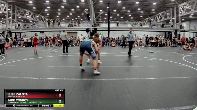 215 lbs Semis (4 Team) - Luke Zalota, Kraken Blue vs Jake Conroy, Team ...