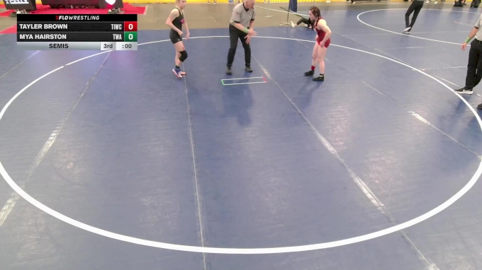 Junior Girls - 105 lbs Semis - Heather Crull, Northeastern Wrestling ...