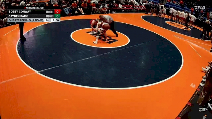 132 lbs Quarterfinals (8 Team) - Bobby Conway, Chicago (Brother Rice ...