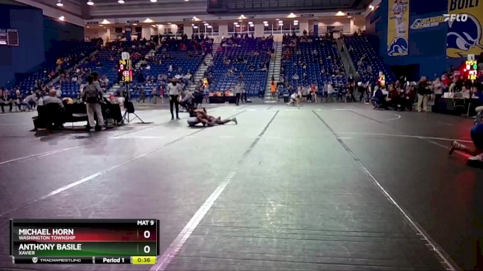 138 lbs Cons. Round 3 - Anthony Basile, Xavier vs Michael Horn ...