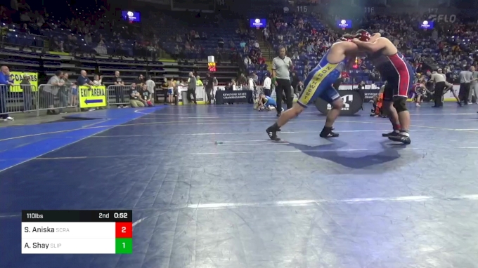 250 lbs Consy 1 - Jaxon Speece, Anneville-Cleona vs Jacob Reich ...