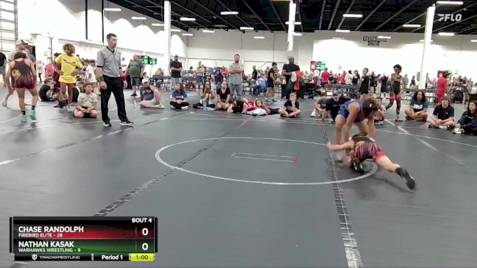 88 lbs Round 2 (4 Team) - Chase Randolph, Firebird Elite vs Nathan ...