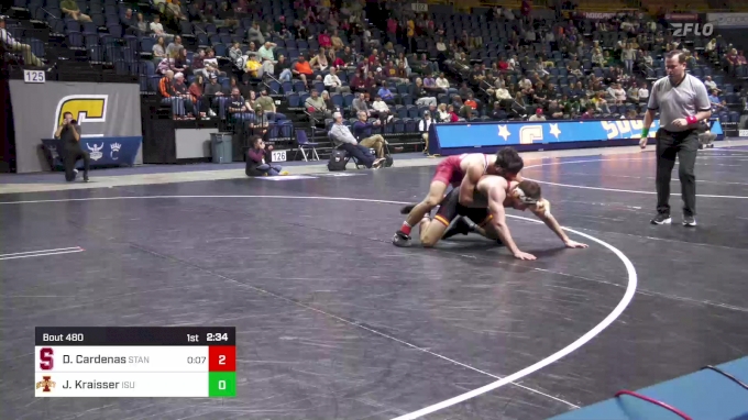 157 lbs Consi Of 8 #2 - Daniel Cardenas, Stanford vs Jason Kraisser ...