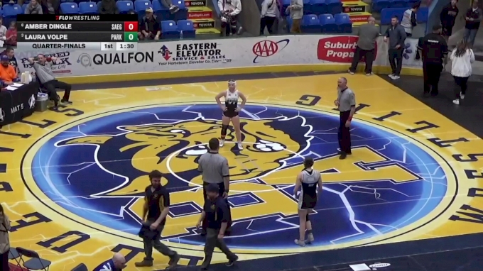 137 lbs Quarterfinal - Amber Dingle, Saegertown vs Laura Volpe, Parkland