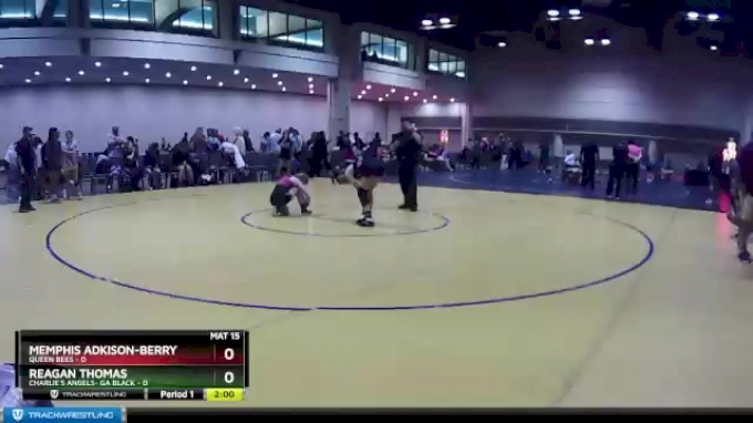 100 lbs Semis & Wb (16 Team) - Memphis Adkison-Berry, Queen Bees vs ...