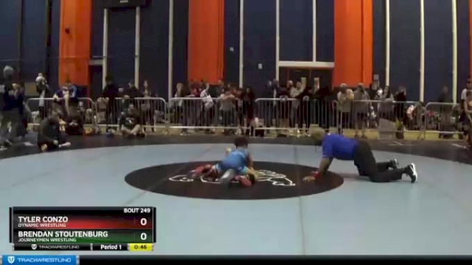 80 lbs Semifinal - Tyler Conzo, Dynamic Wrestling vs Brendan ...