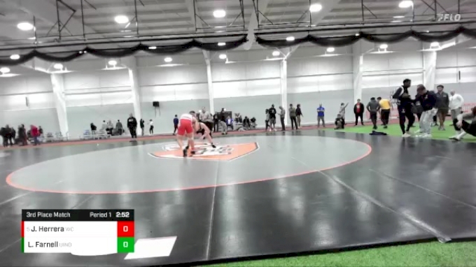 165 lbs 3rd Place Match - Jesse Herrera, Wabash vs Logan Farnell ...