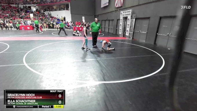 95 lbs Champ. Round 2 - Ella Schachtner, Victory School Of Wrestling vs ...