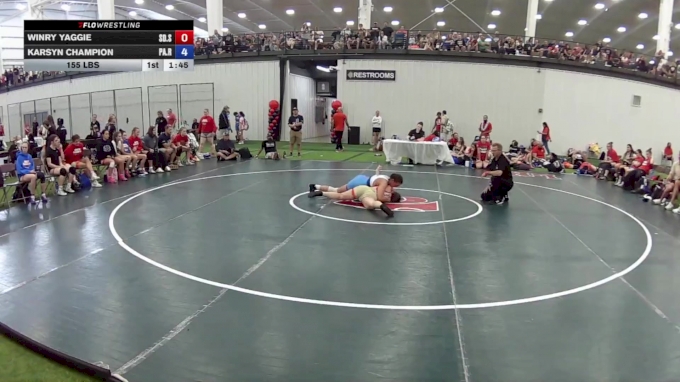 155 lbs Winry Yaggie, South Dakota Silver vs Karsyn Champion ...