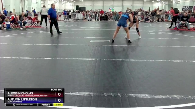 120 lbs 3rd Place Match - Autumn Littleton, Dover Bandits vs Alexis ...