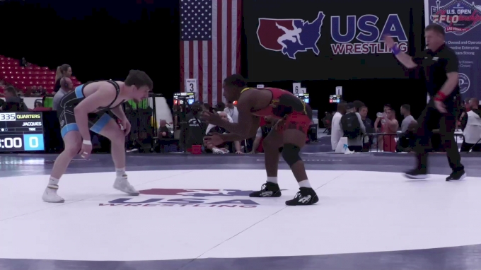 70 kg Quarters - Deondre Wilson, Legends Of Gold Wrestling vs Jarrett ...