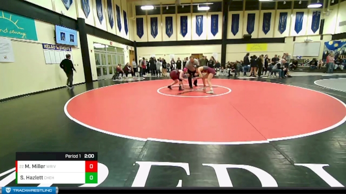 125lbs Champ. Round 4 - Marli Miller, White River (Girls) vs Shelby ...