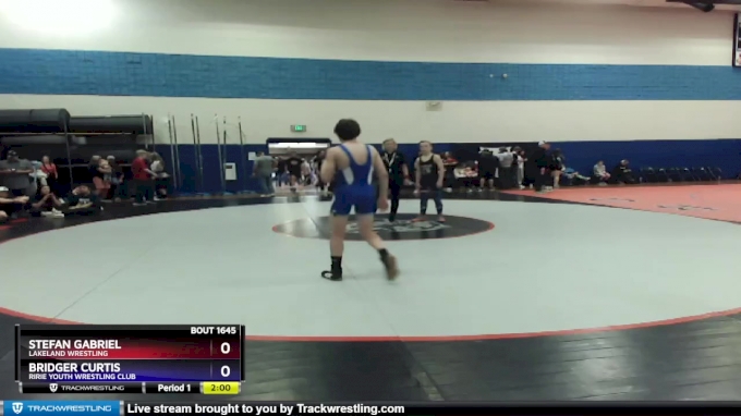 110 lbs Round 5 - Stefan Gabriel, Lakeland Wrestling vs Bridger Curtis ...