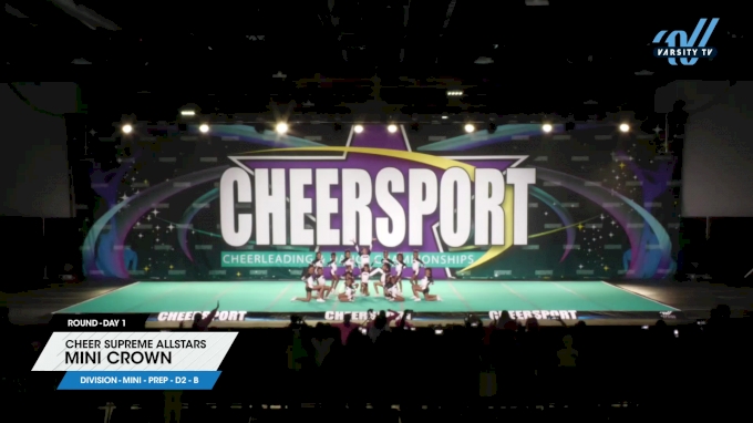 Cheer Supreme Allstars - Mini Crown [2024 L1.1 Mini - PREP - D2 - B Day ...