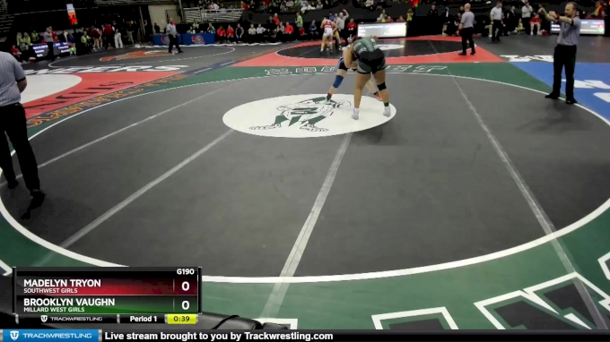 Cons. Round 1 - Madelyn Tryon, Southwest Girls vs Brooklyn Vaughn ...