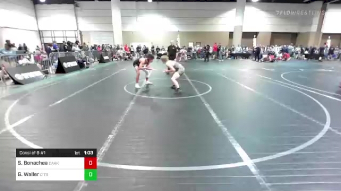 130 lbs Consi Of 8 #1 - Sebastian Bonachea, Dark Knights WC vs Gabriel ...