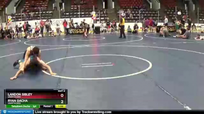 120/130 3rd Place Match - Ryan Dacha, Unattached vs Landon Sibley ...