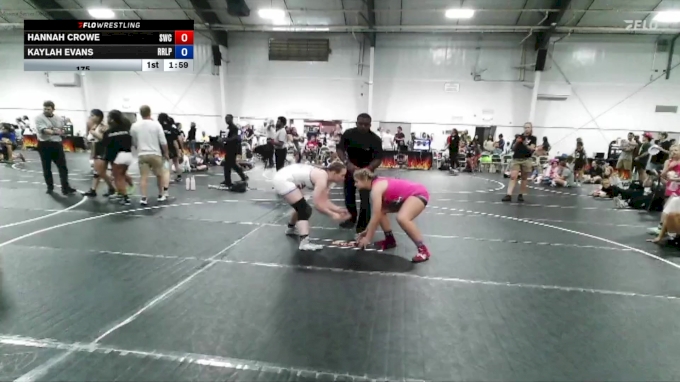 175 lbs Round 2 (4 Team) - Hannah Crowe, Storm Wrestling Center vs ...