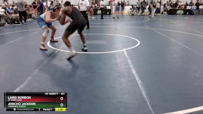 167 lbs Champ. Round 2 - Jericho Jackson, Lawrence North vs Laird ...
