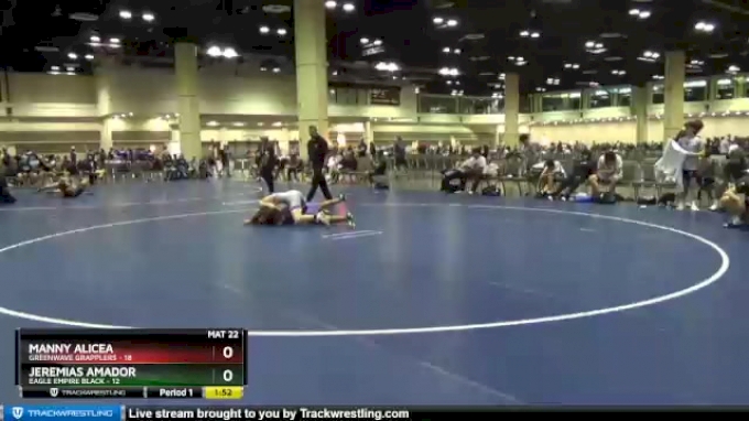 145 lbs Placement (16 Team) - Manny Alicea, Greenwave Grapplers vs ...