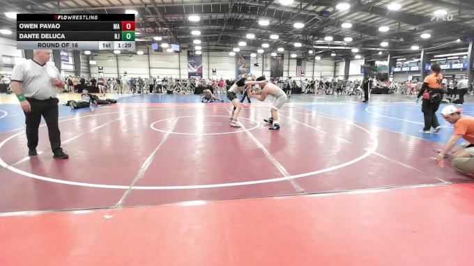 195 lbs Round Of 16 - Owen Pavao, MA vs Dante DeLuca, NJ