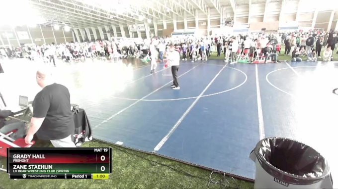 66 lbs Cons. Round 1 - Grady Hall, Fremont vs Zane Staehlin, LV Bear ...