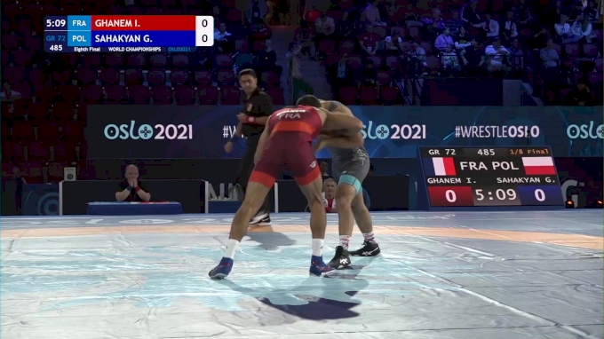 72 kg 1/8 Final - Ibrahim Ghanem, France vs Gevorg Sahakyan, Poland